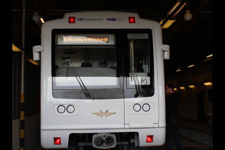 First refurbished Budapest Line M3 trainset enters passenger service ...